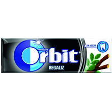 ORBIT REGALIZ-MENTOL GRAGEA 30 UDS